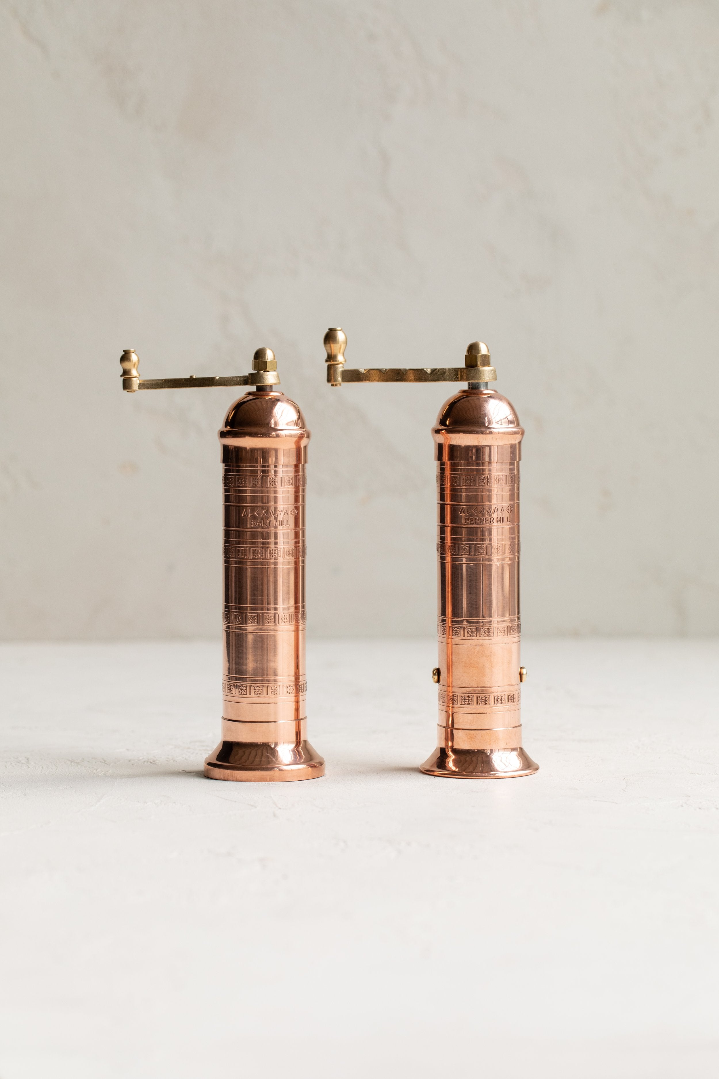 Alexander Handmade Copper Salt & Pepper Mill | Hoppe Shoppe Portland