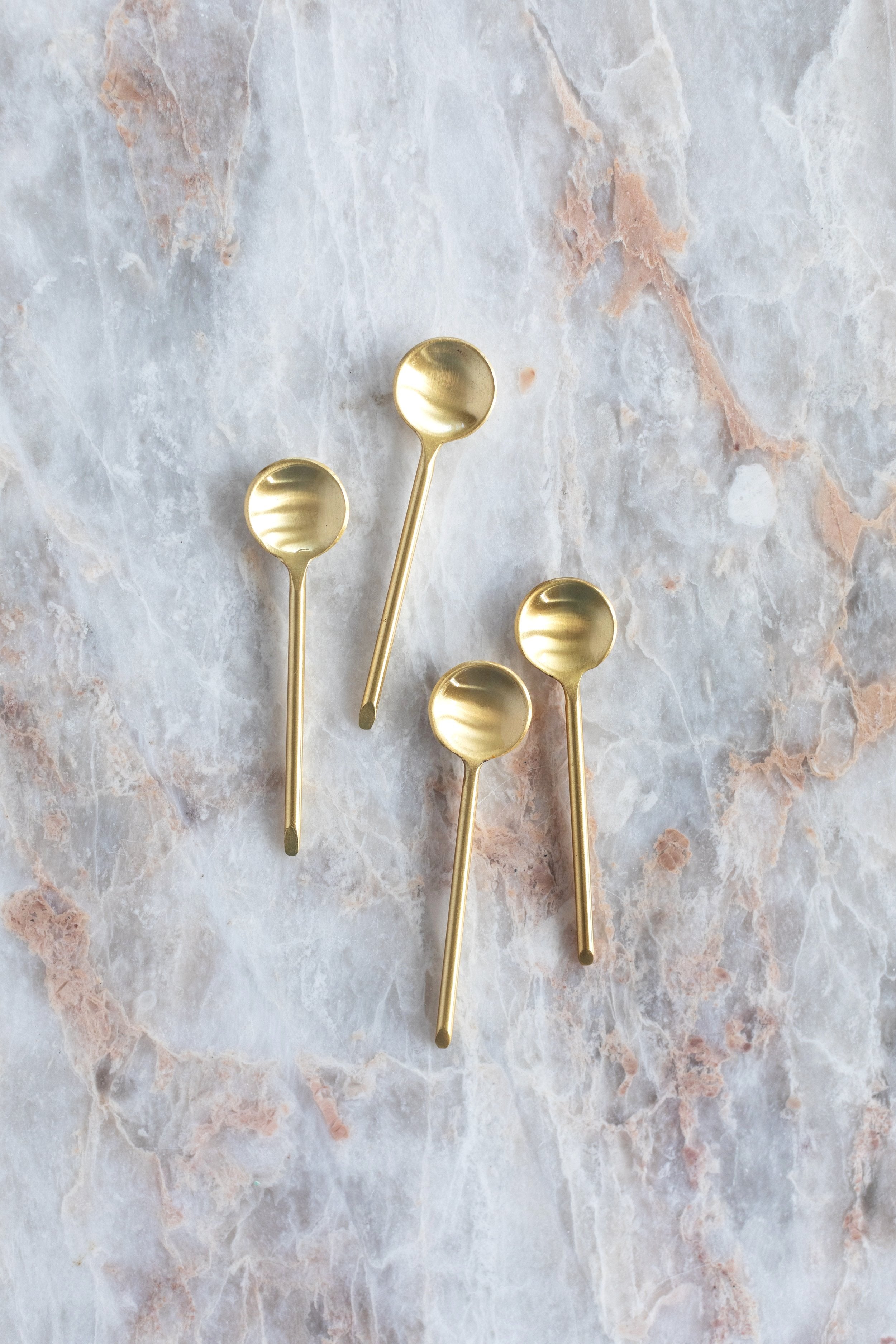 Gold Thin Mini Spoons – Hoppe Shoppe