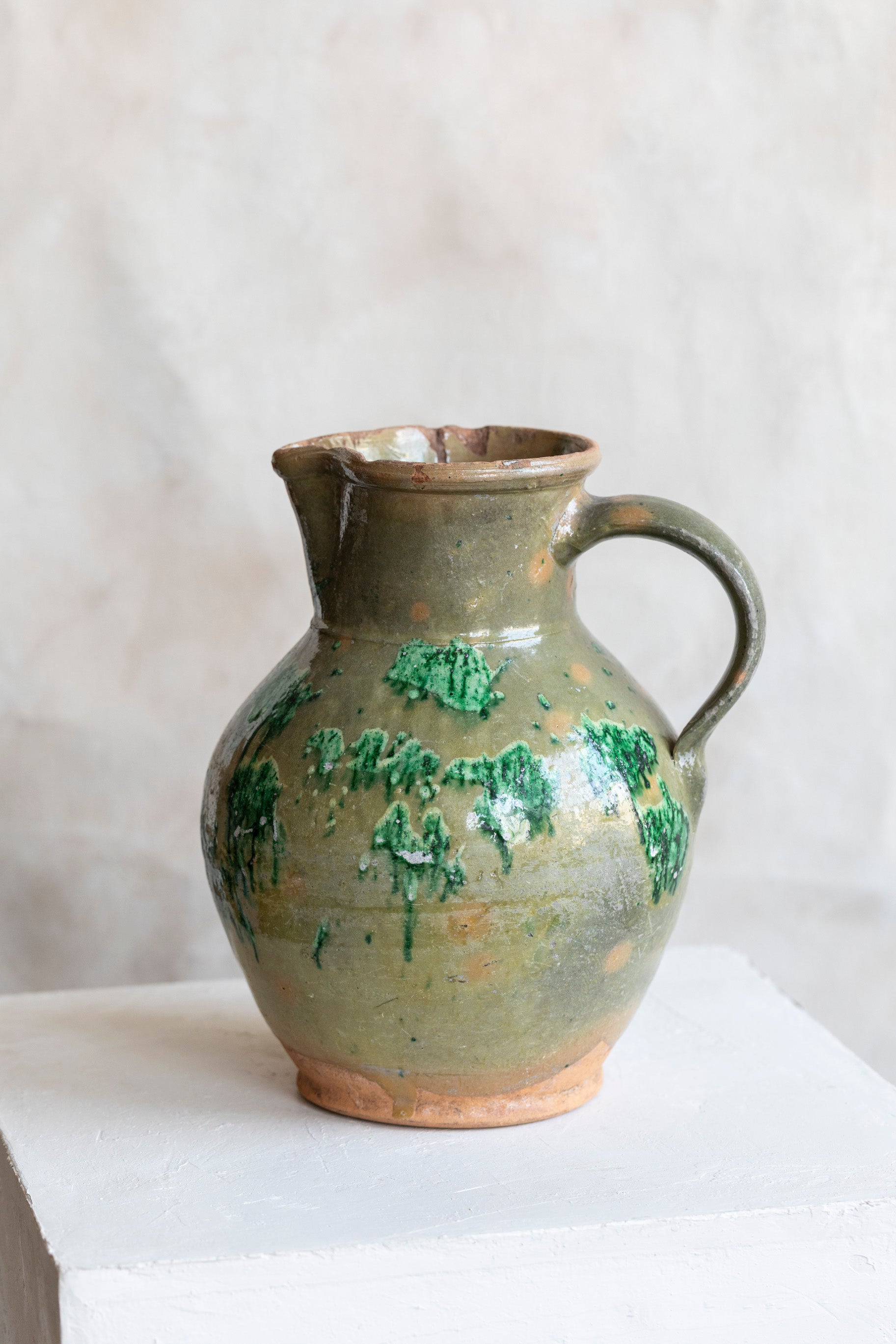 Antique French Clay Jug – Hoppe Shoppe