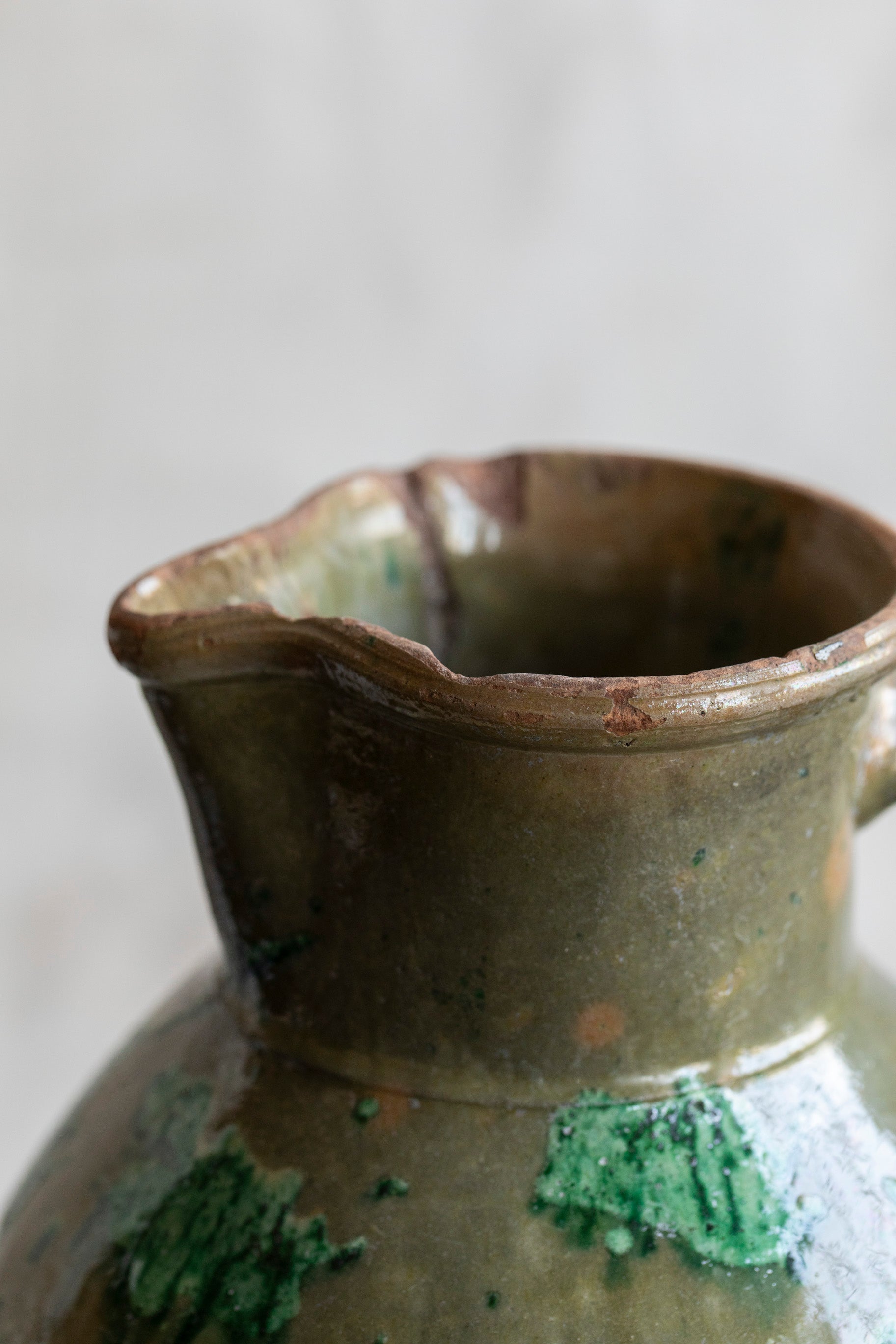 Antique French Clay Jug – Hoppe Shoppe